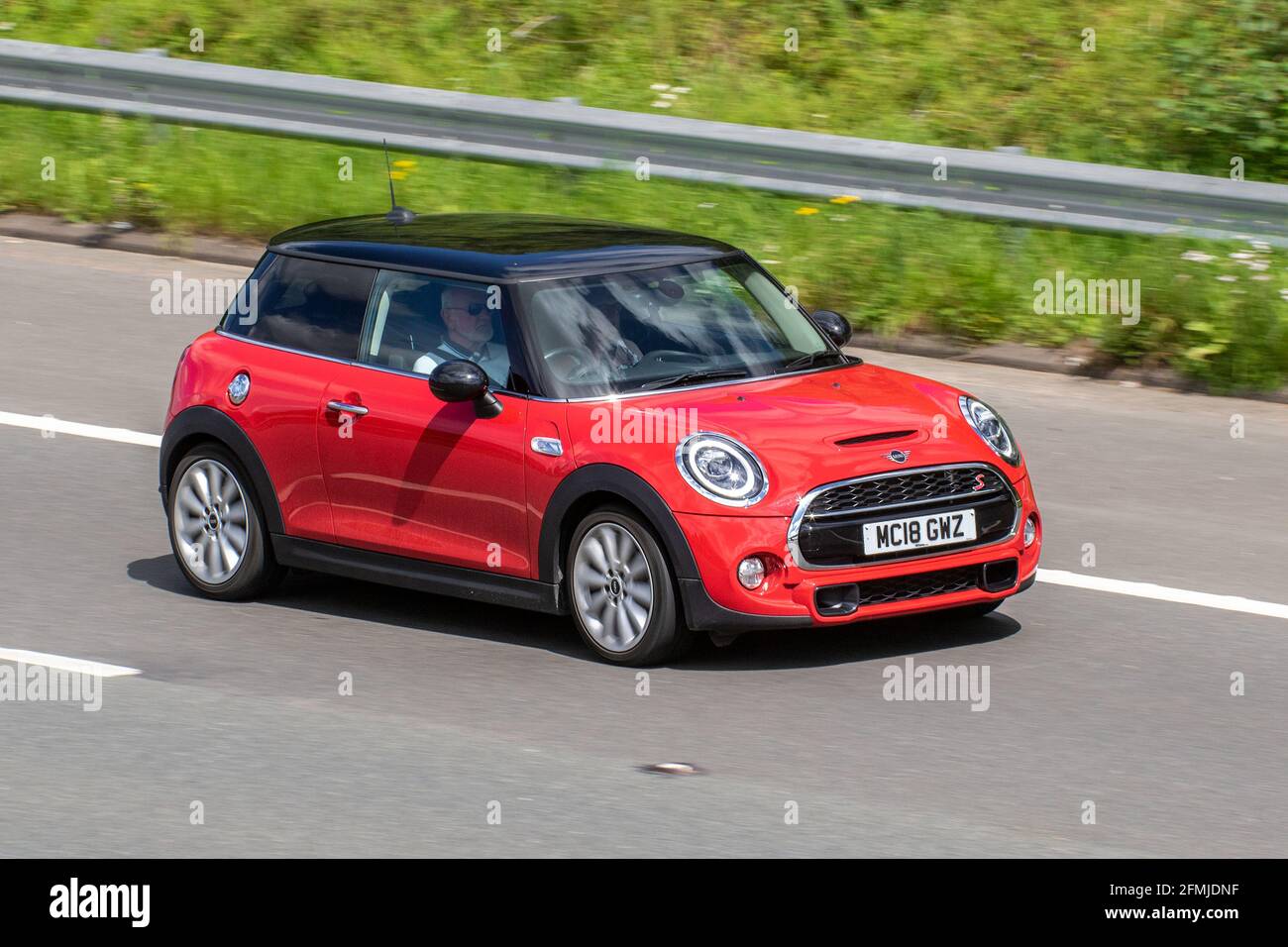 Mini hatch red cars hi-res stock photography and images - Alamy