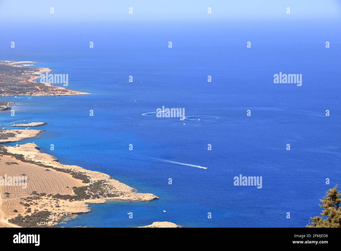 Akamas peninsula aerial hi-res stock photography and images - Alamy
