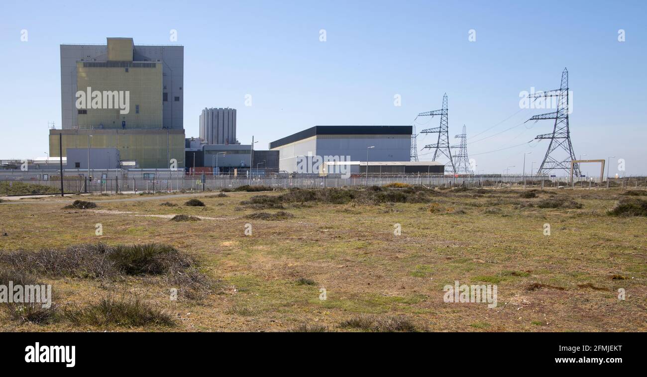 dungeness nuclear power station at dungeness kent Stock Photo - Alamy