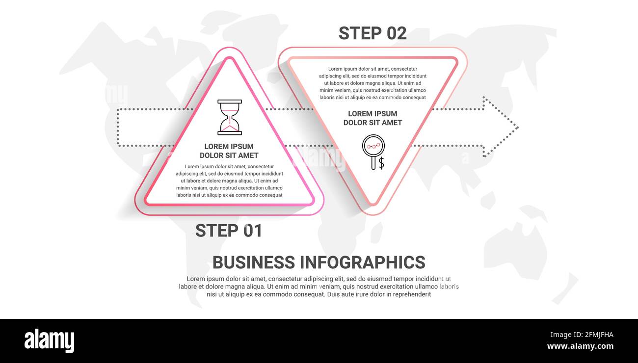 Two triangles Stock Vector Images - Alamy