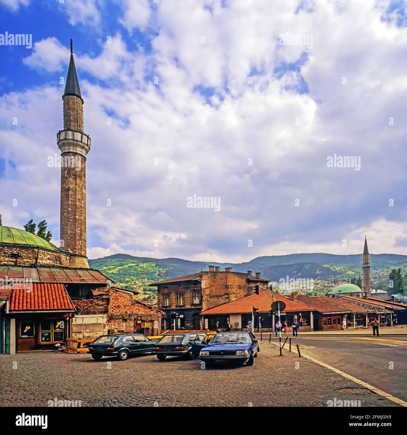 Mosque in Sarajevo old town, Bosnia-Hezegovina Stock Photo - Alamy