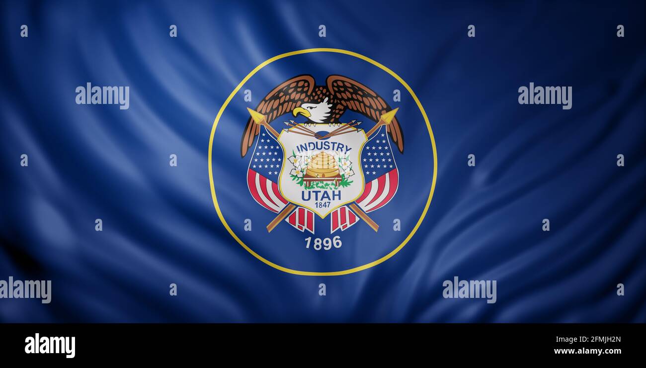 Utahn flag hi-res stock photography and images - Alamy