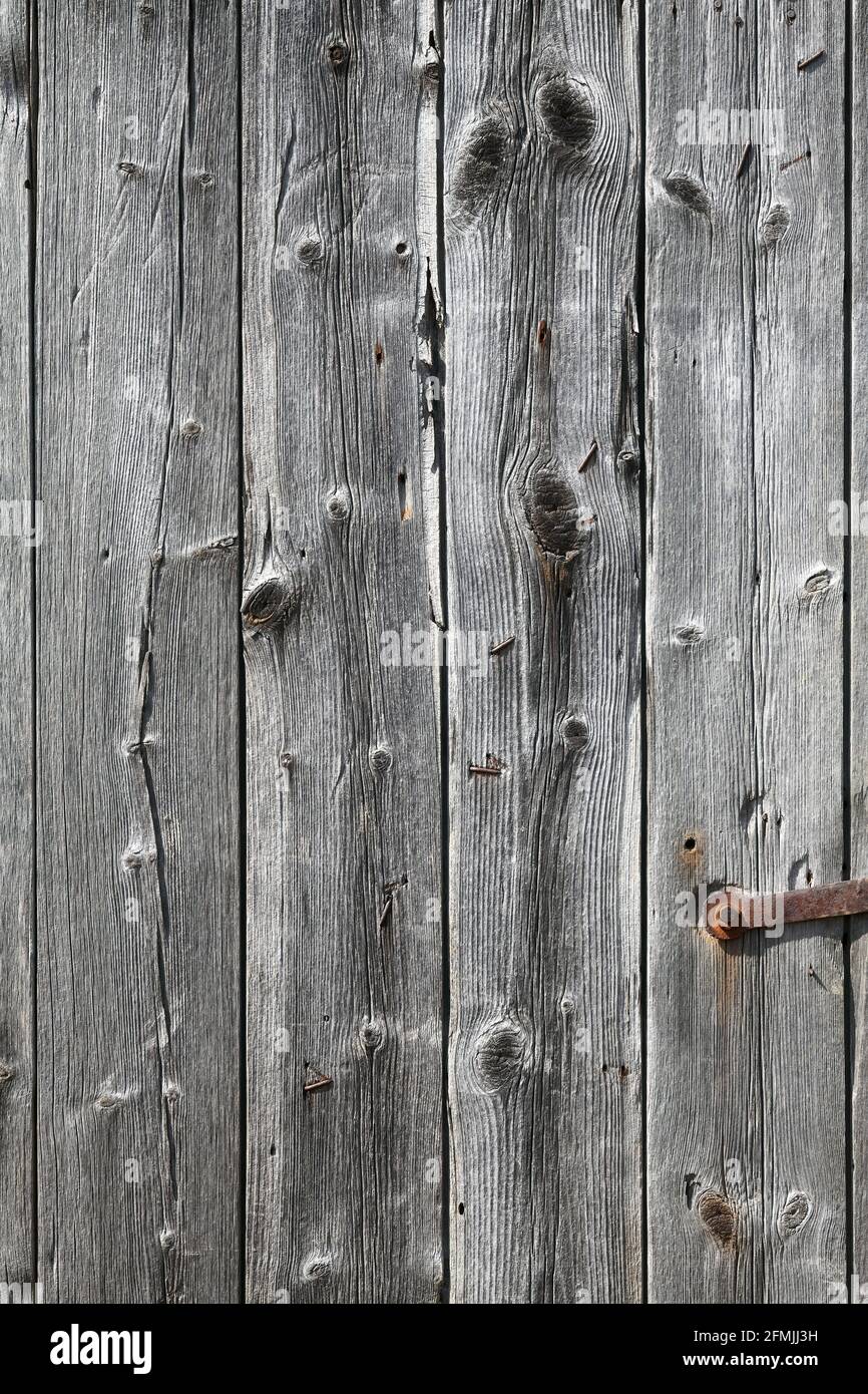 Picture of an old rough wooden board wall Stock Photo - Alamy