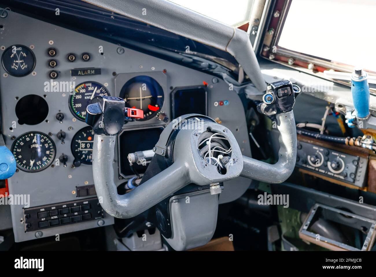 Hohn, Germany. 25th Mar, 2021. Parts of the cockpit are dismantled in a ...