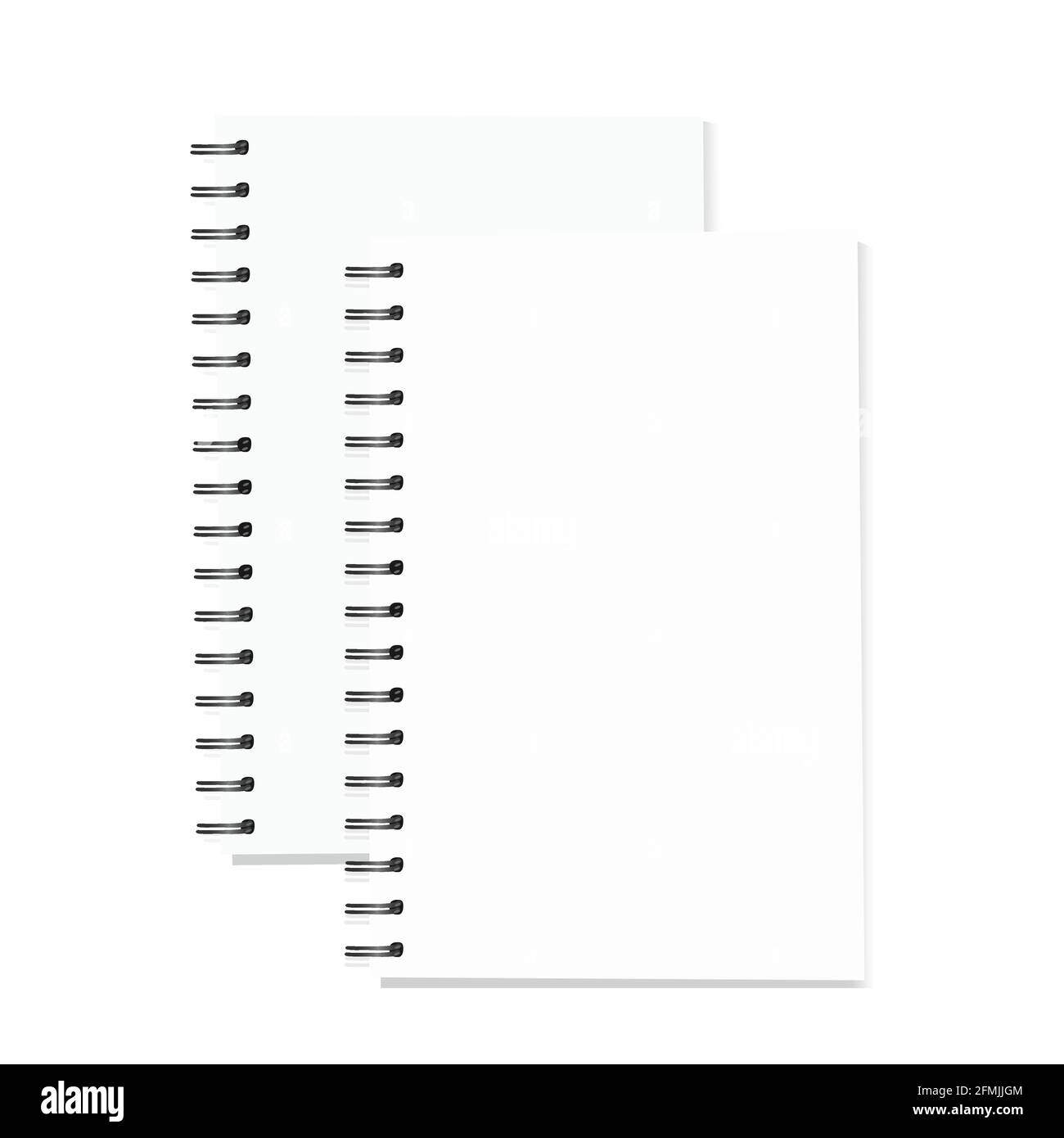 Blank page notebooks Black and White Stock Photos & Images - Alamy