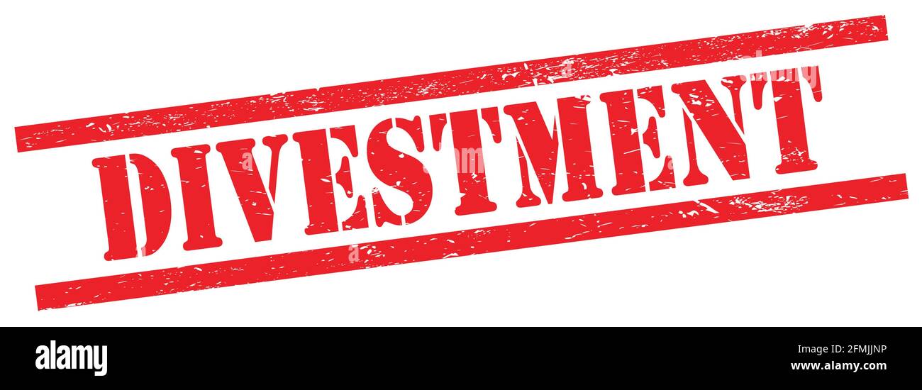 Divestment stamp Cut Out Stock Images & Pictures - Alamy