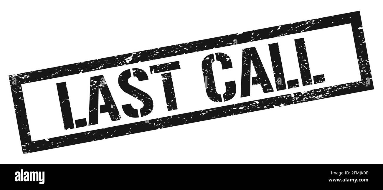 Last call Black and White Stock Photos & Images - Alamy