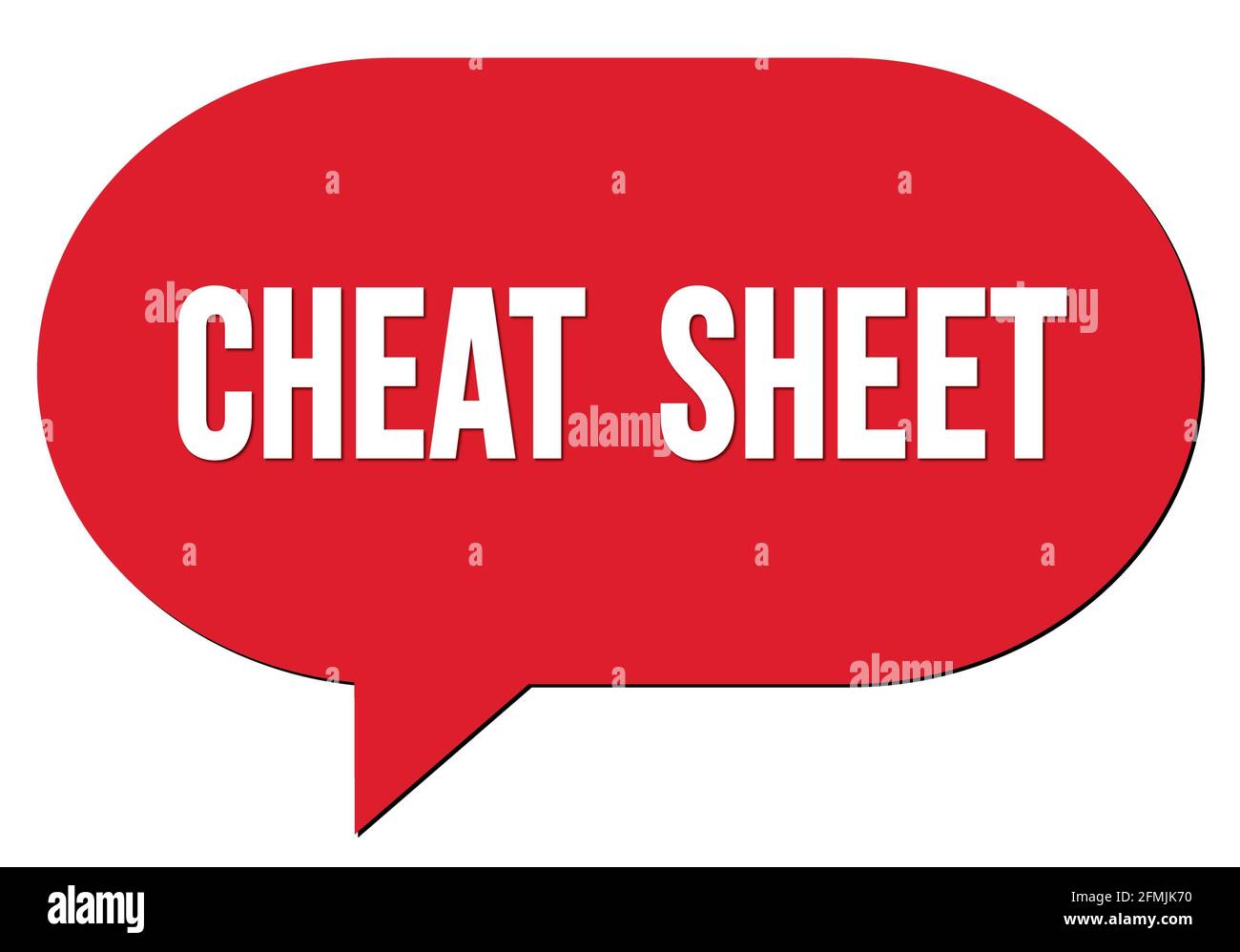 Cheat sheet word hi-res stock photography and images - Alamy