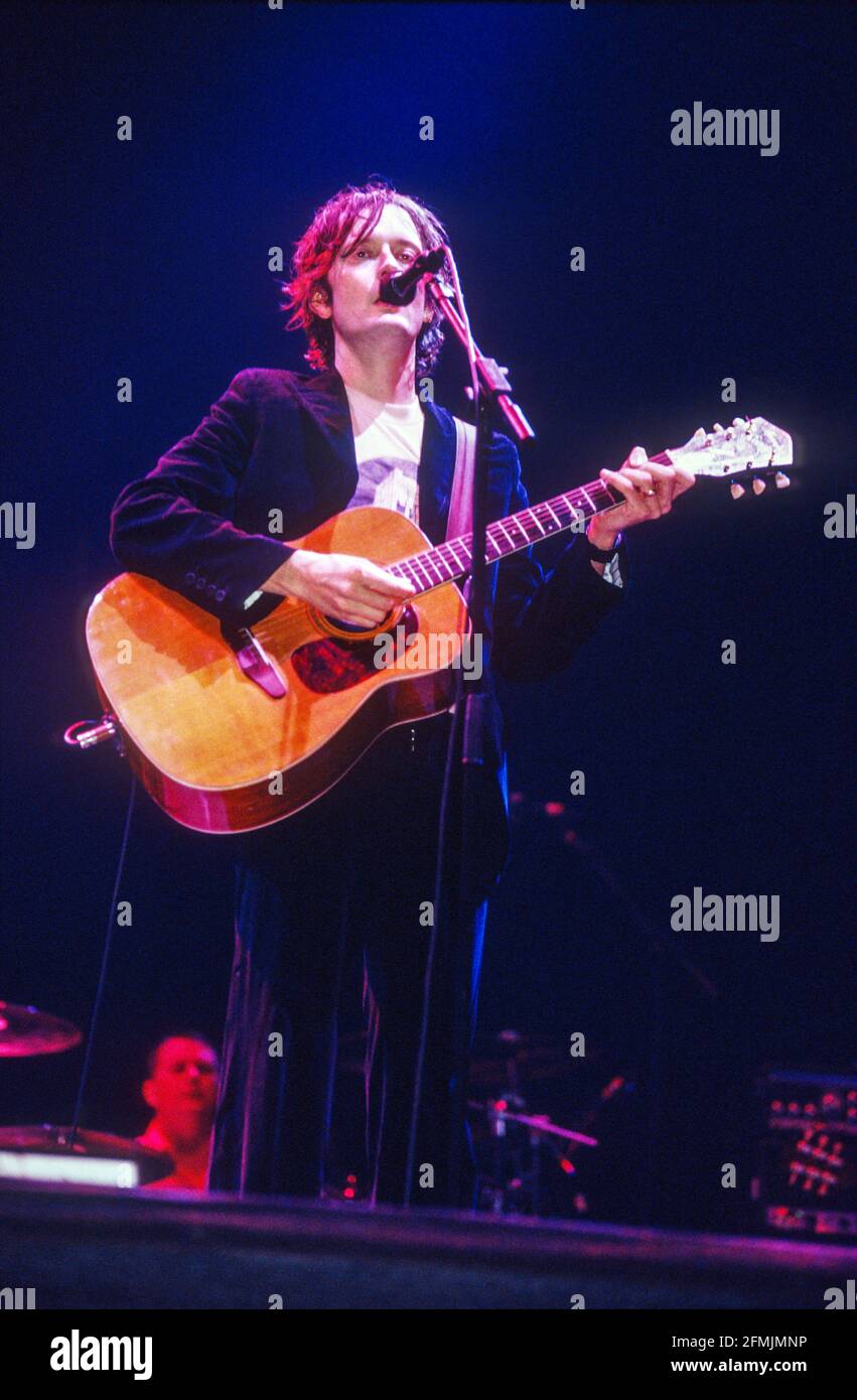 Pulp at the Reading Festival 2002, reading Berkshire, England, united ...