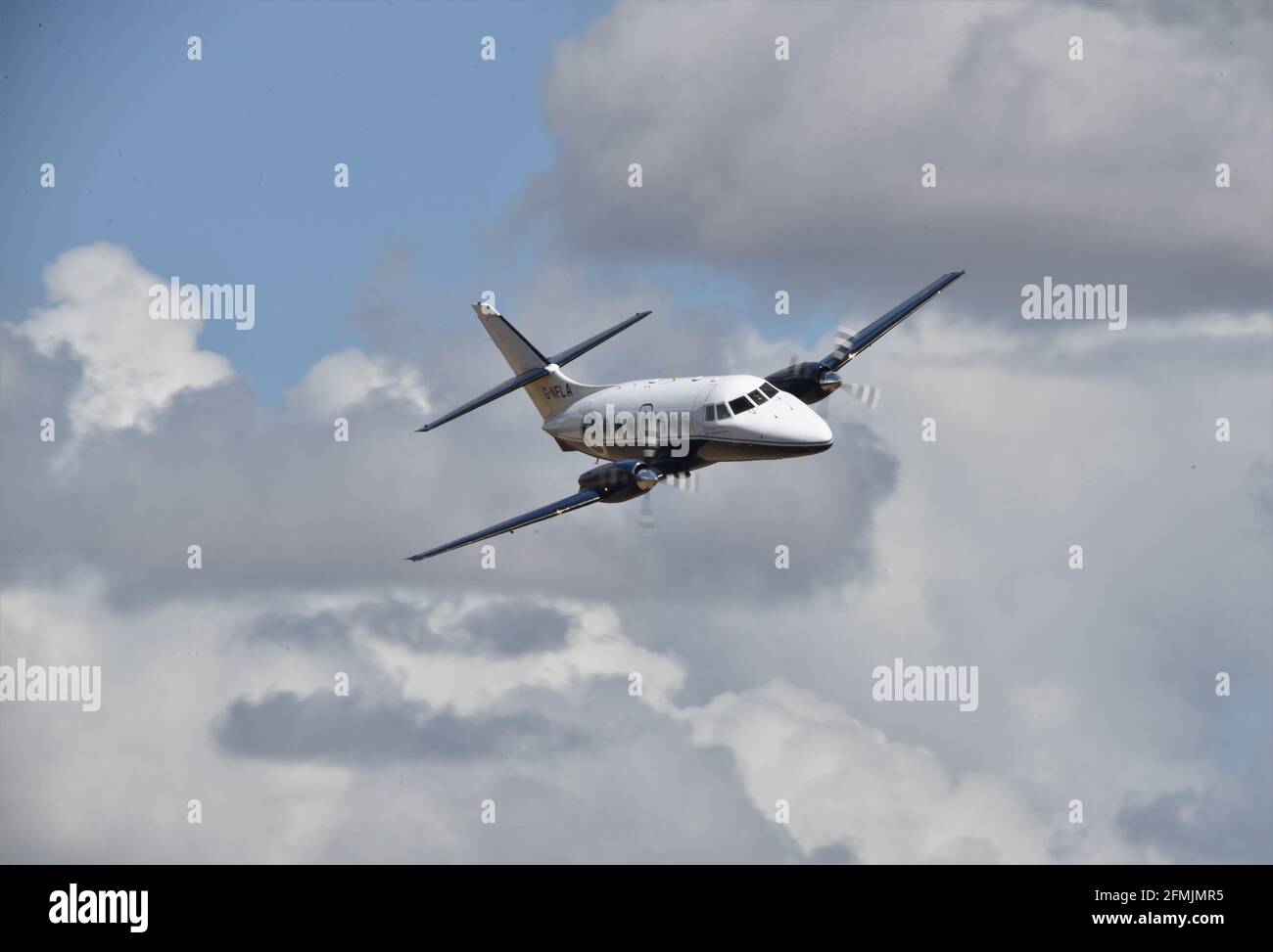 British Aerospace Jetstream turbo prop passenger airplane Stock Photo ...