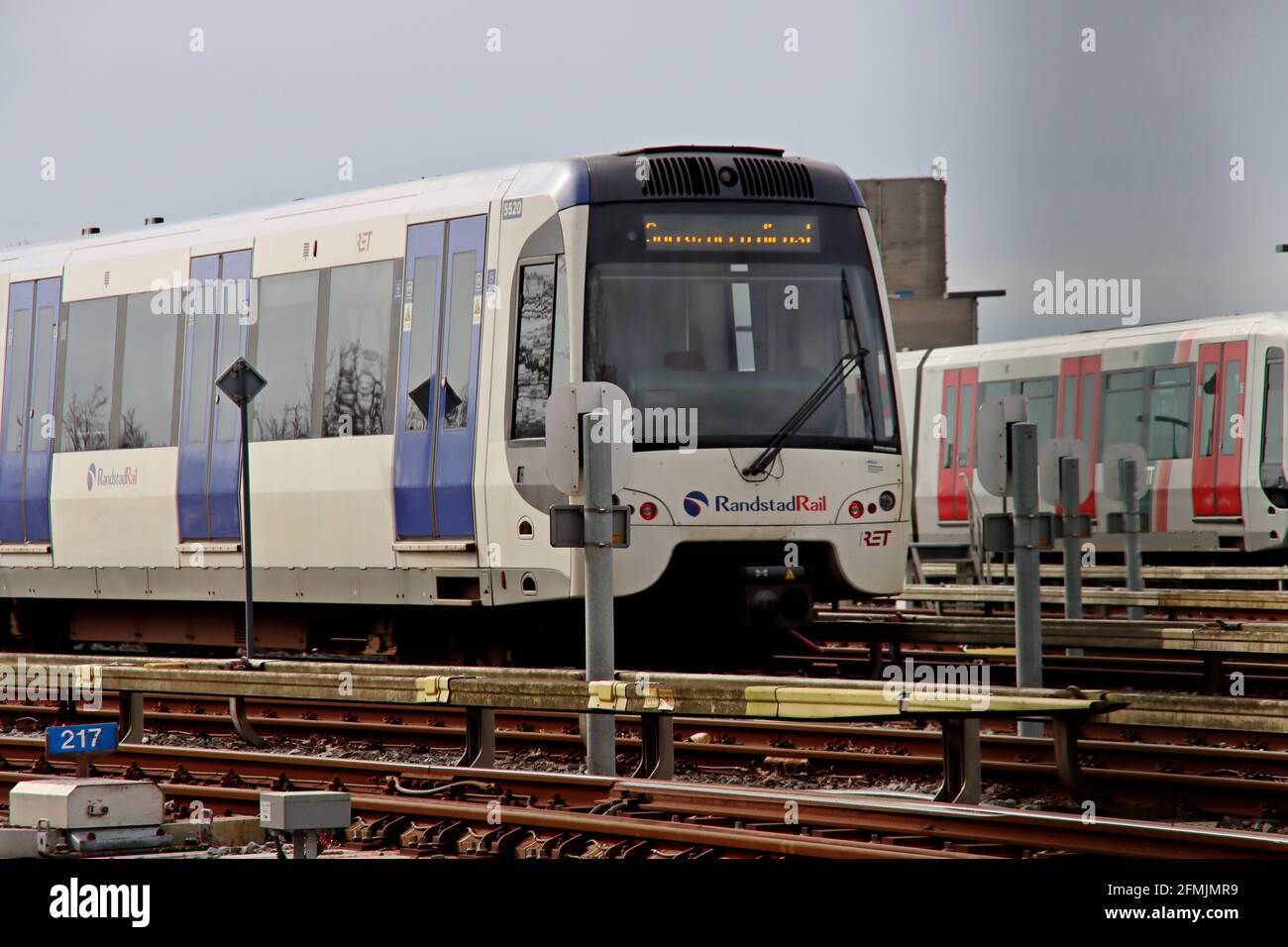 Netherlands ret subway train at subway hi-res stock photography and ...