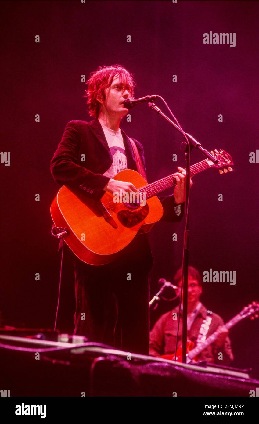 Pulp at the Reading Festival 2002, reading Berkshire, England, united ...