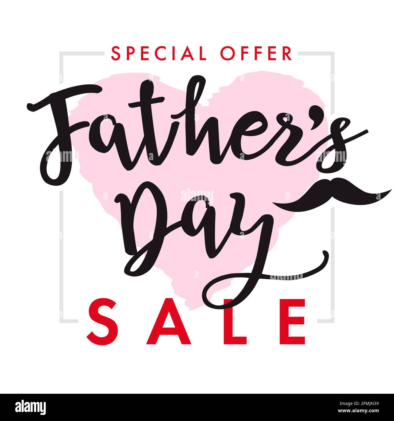 Happy father's day white, black and blue colored postcard. Happy ...