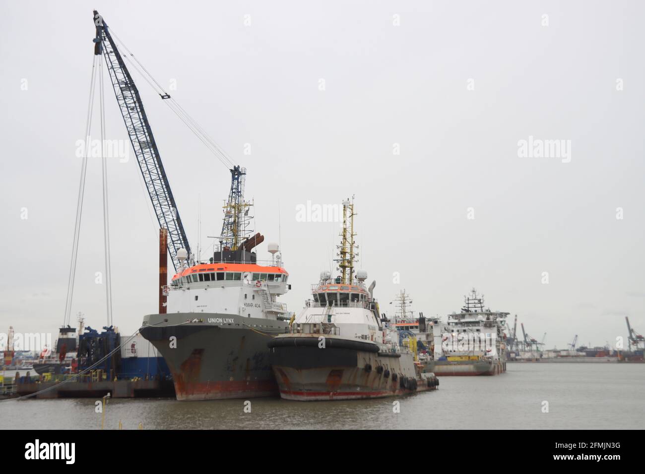 Dredging boskalis hi-res stock photography and images - Alamy
