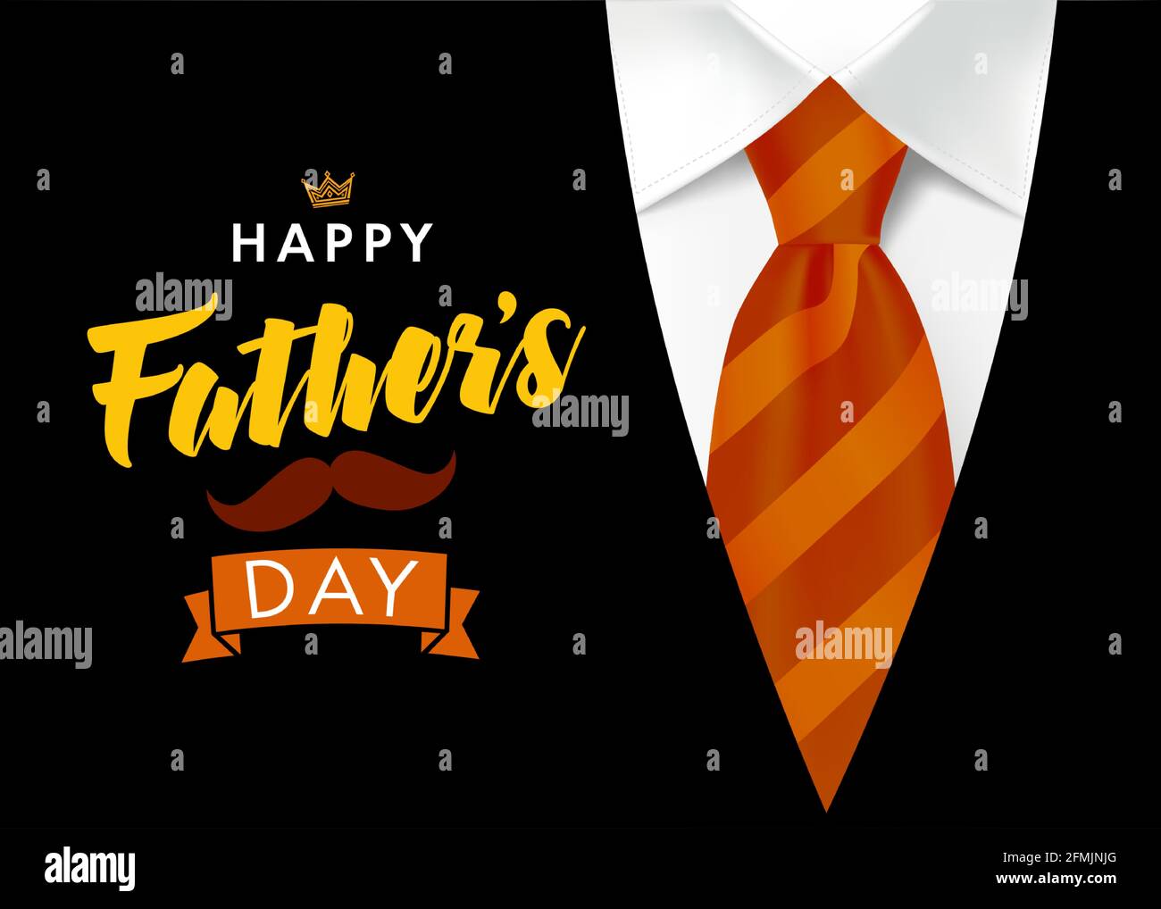 Happy father's day black and red colored postcard. Happy Fathers Day ...