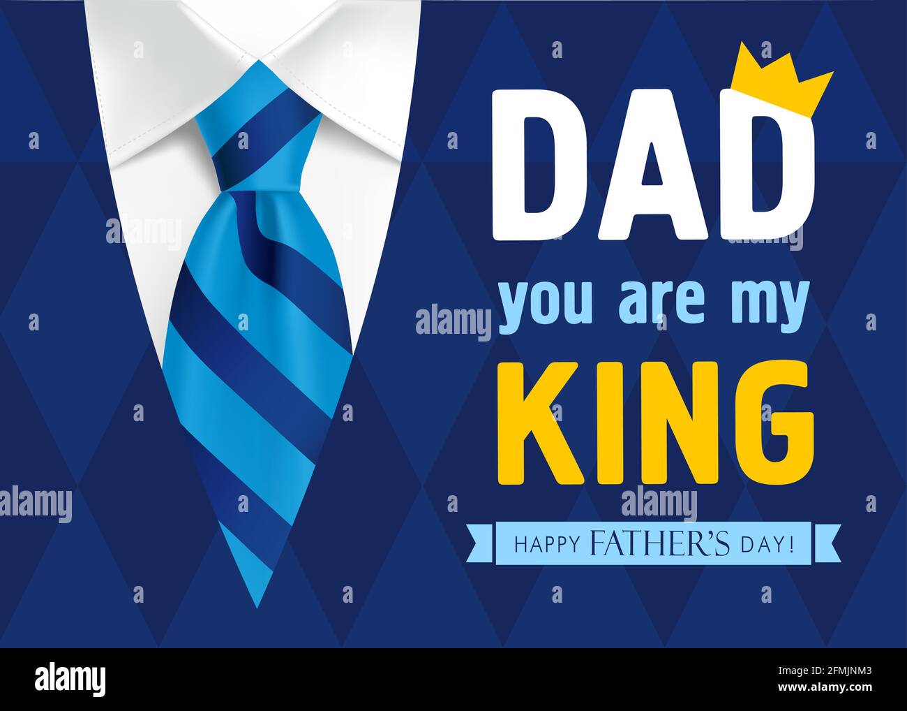 Happy father's day black and blue colored postcard. Happy Fathers Day ...