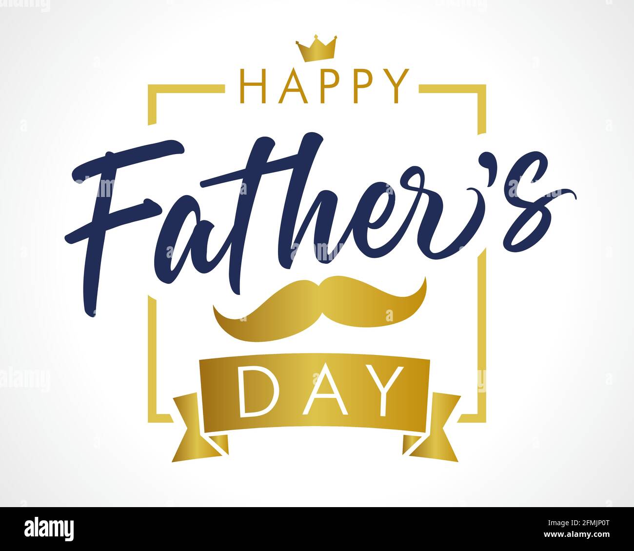 Happy fathers day lettering ribbon hi-res stock photography and images ...