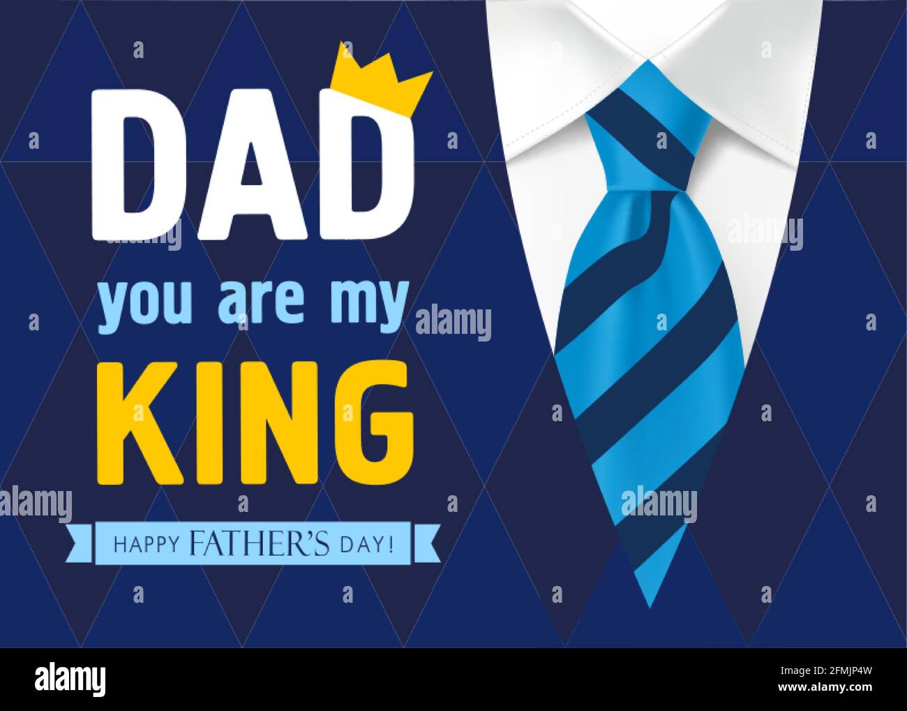Happy father's day black and blue colored postcard. Happy Fathers Day ...