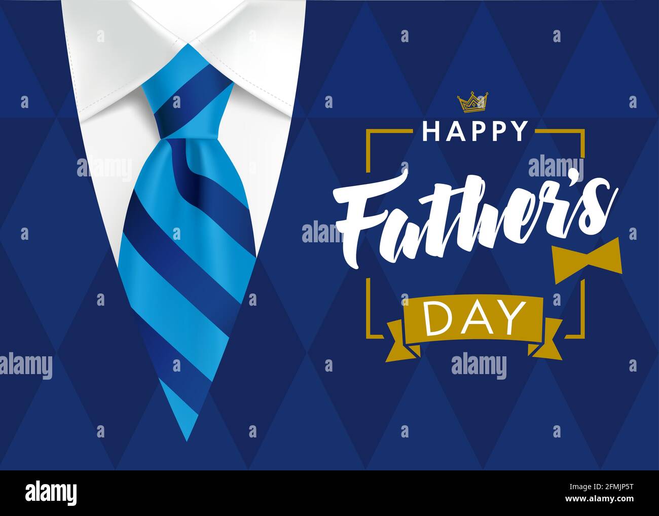 Happy father's day black and gold colored postcard. Happy Fathers Day ...