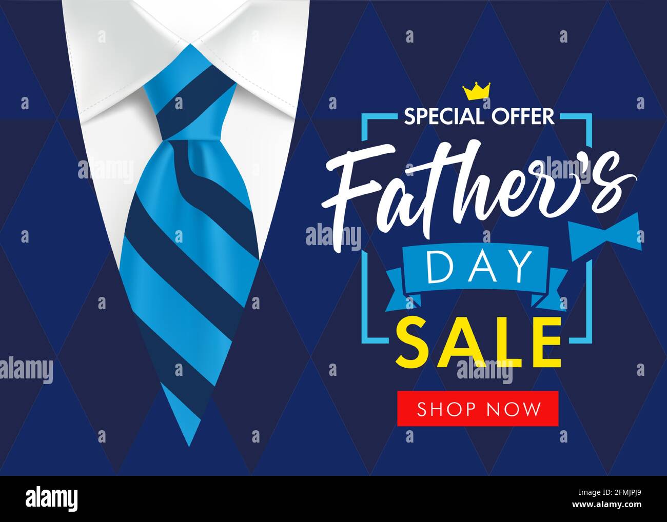 Happy father's day white, black and blue colored postcard. Happy ...