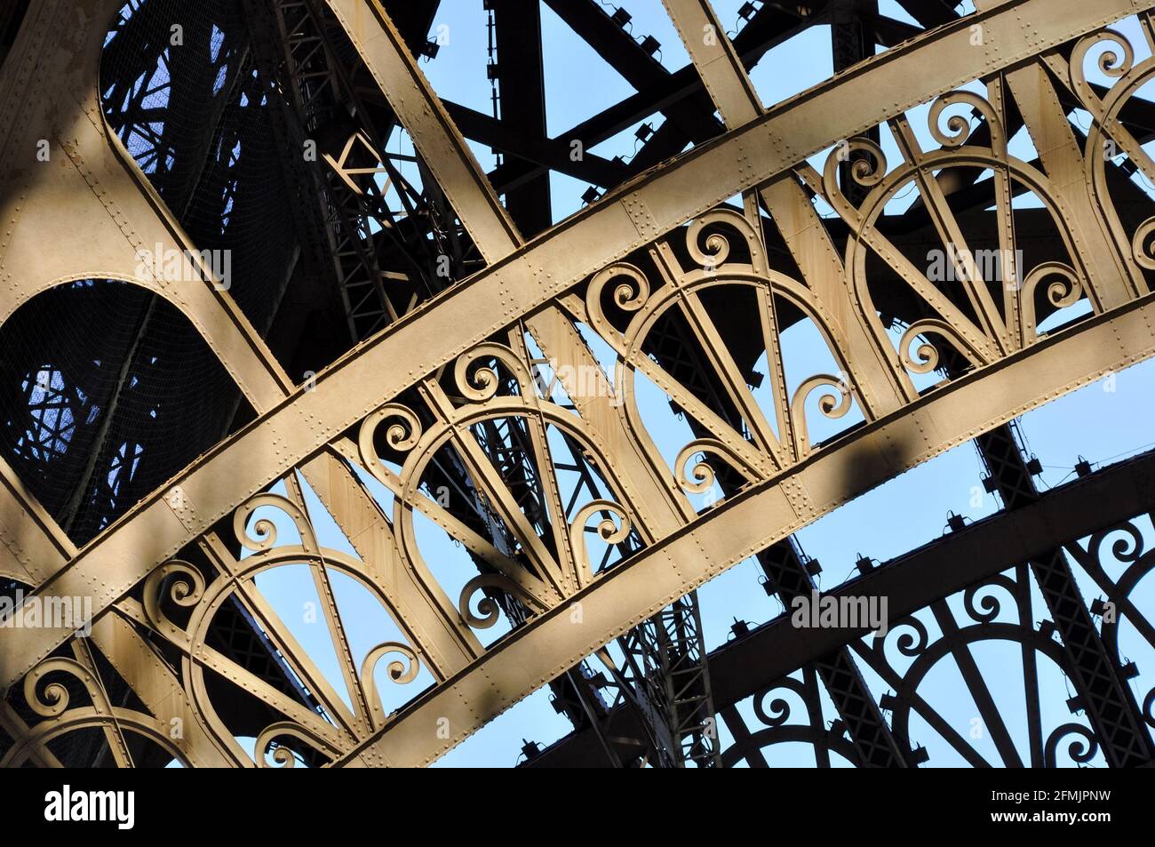 Eiffel tower detail hi-res stock photography and images - Alamy
