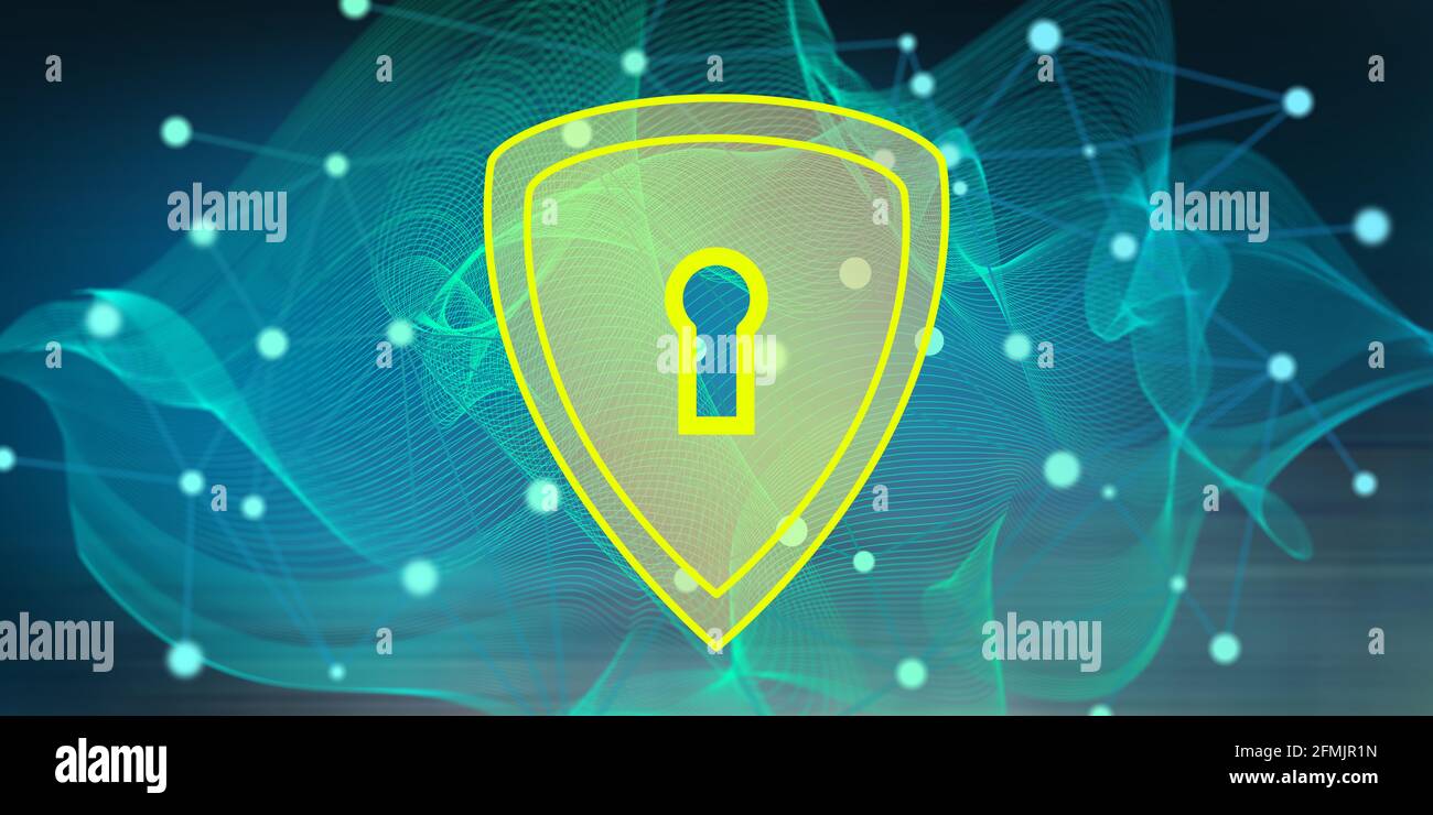 Illustration of a data security concept Stock Photo - Alamy