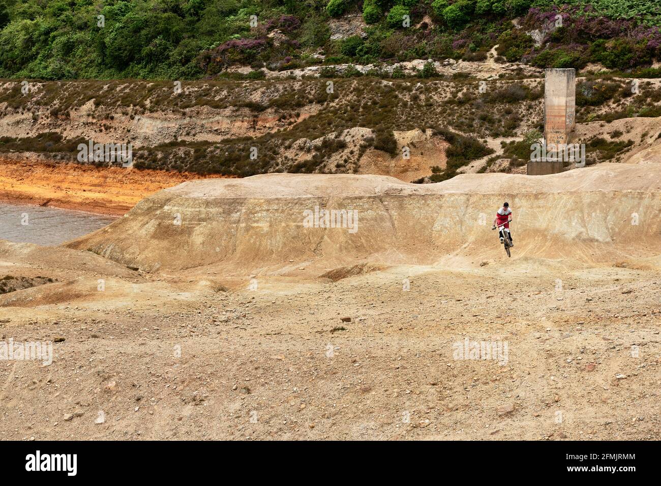 Wheal Maid, nicknamed the 'Cornish Mars', is on the site of an ...