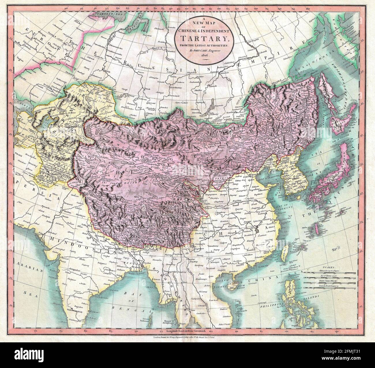 Tartary map hi-res stock photography and images - Alamy
