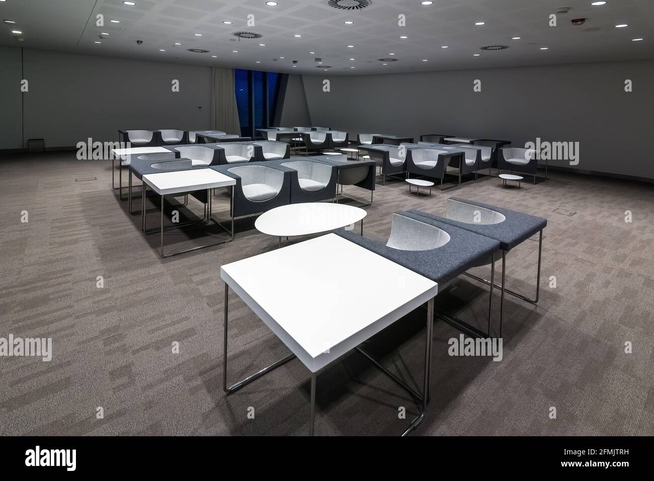 Inside of King Abdulaziz Center for World Culture (Ithra) City :Dammam ...