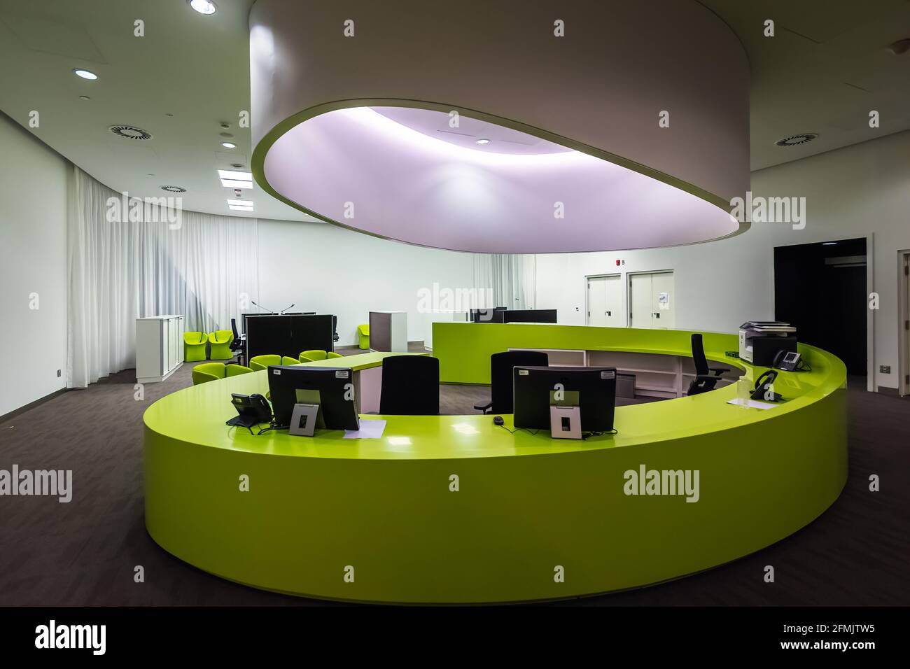 Inside of King Abdulaziz Center for World Culture (Ithra) City :Dammam ...