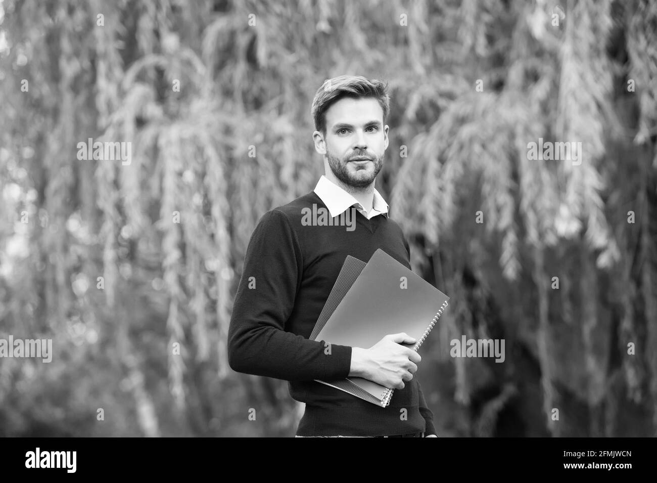 smart and intelligent. man preparing for exams. students life ...