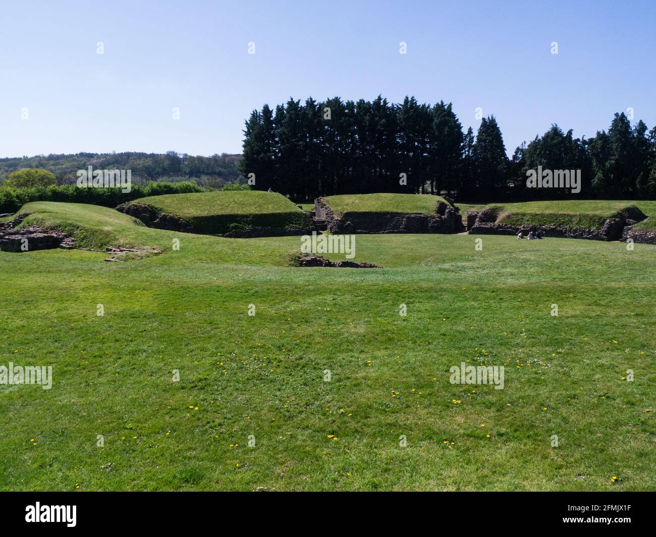 Sloped banks for seating over 6000 spectators hi-res stock photography ...