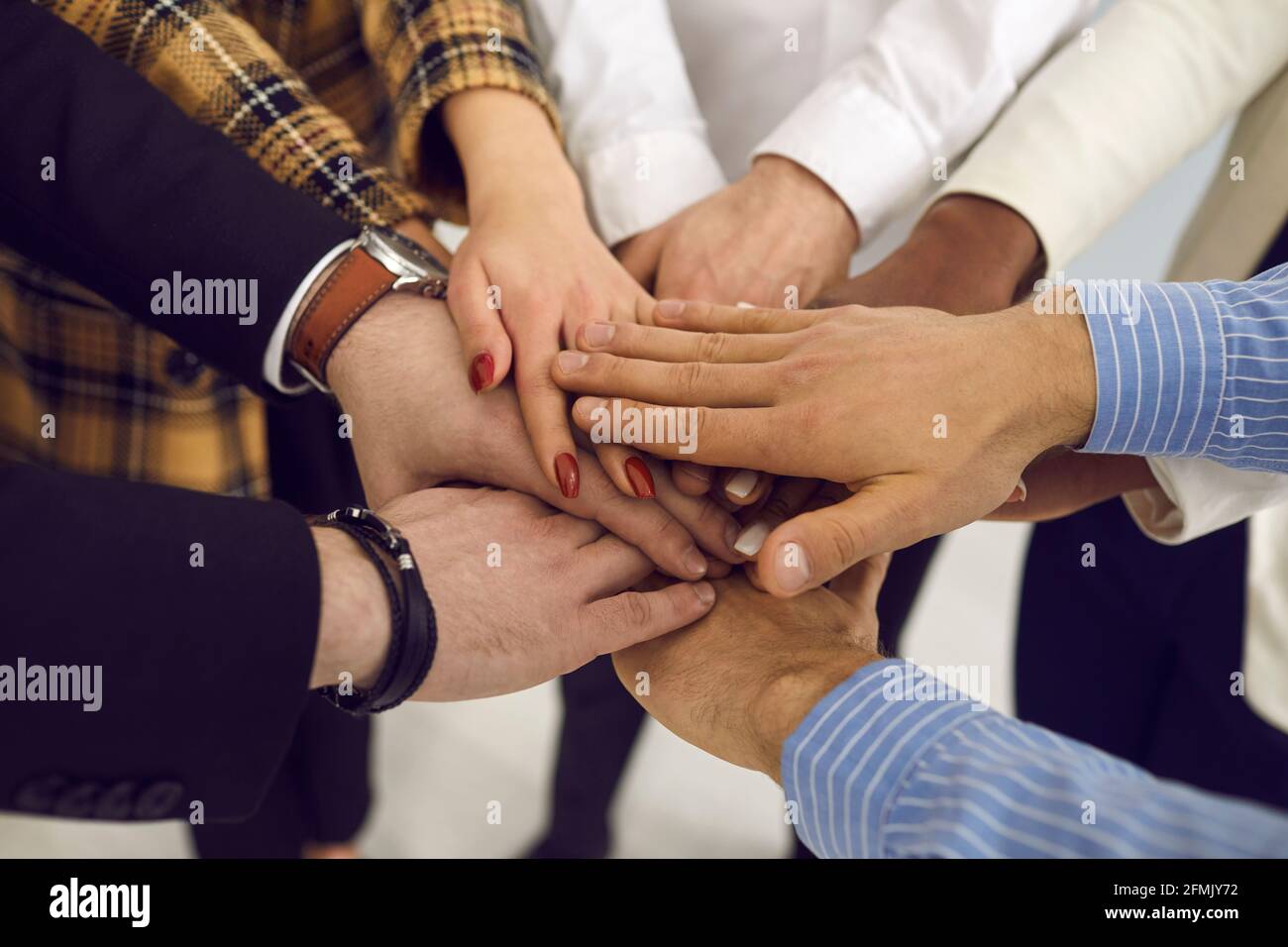 Joined hand hi-res stock photography and images - Alamy