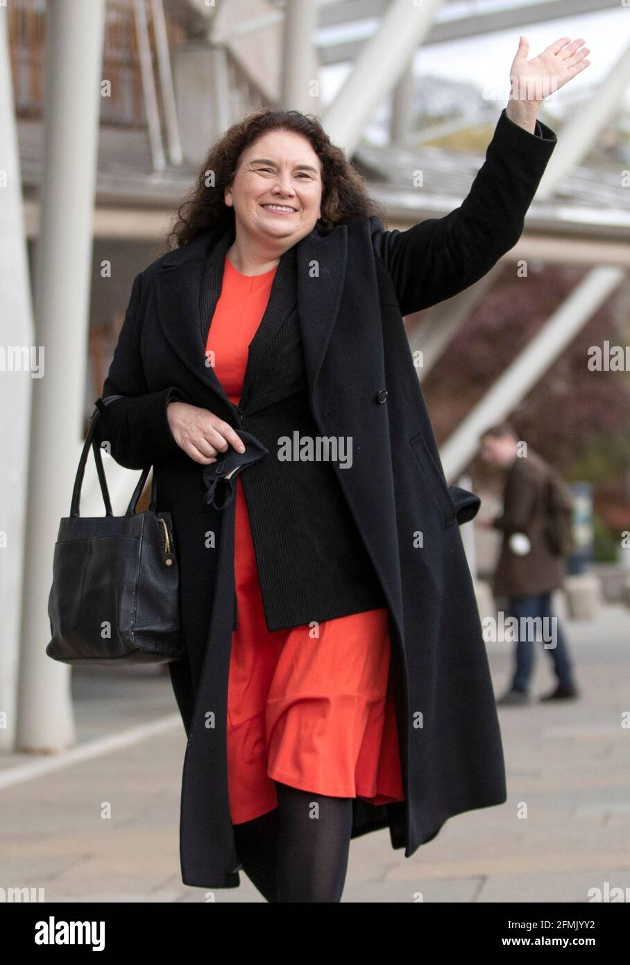 Scottish Labour's newly elected Katy Clark arrives for registration at ...