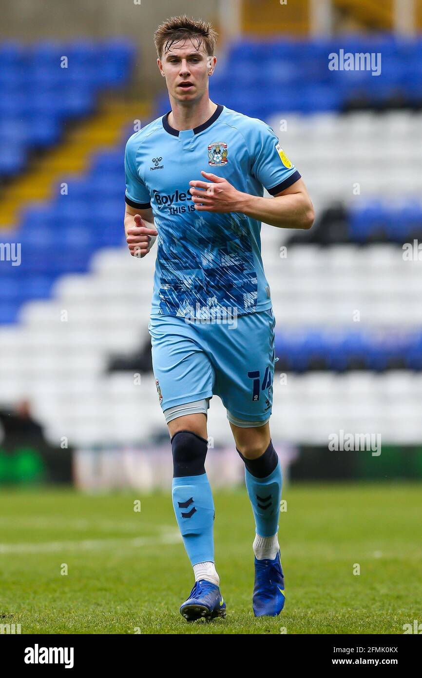 Coventry City's Ben Sheaf during the Sky Bet Championship match at the ...