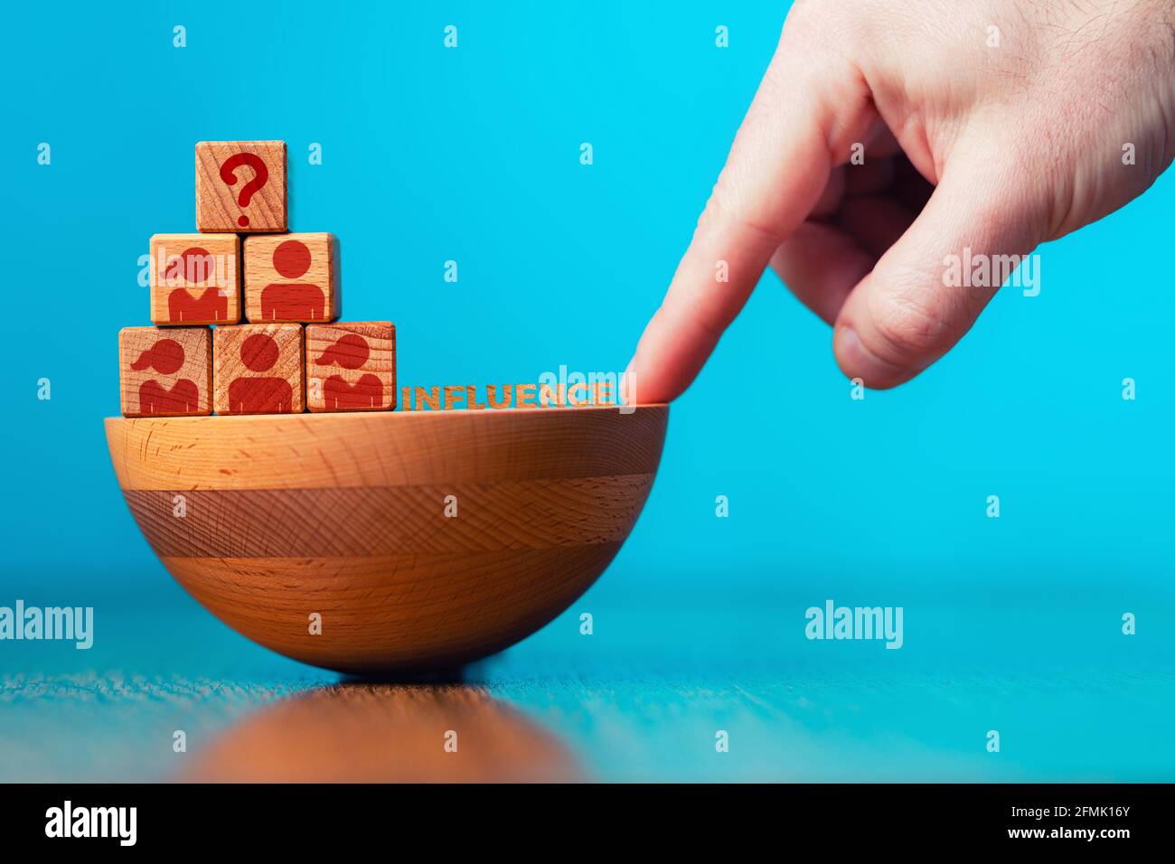 HR management and recruitment business concept. The hand points to the ...