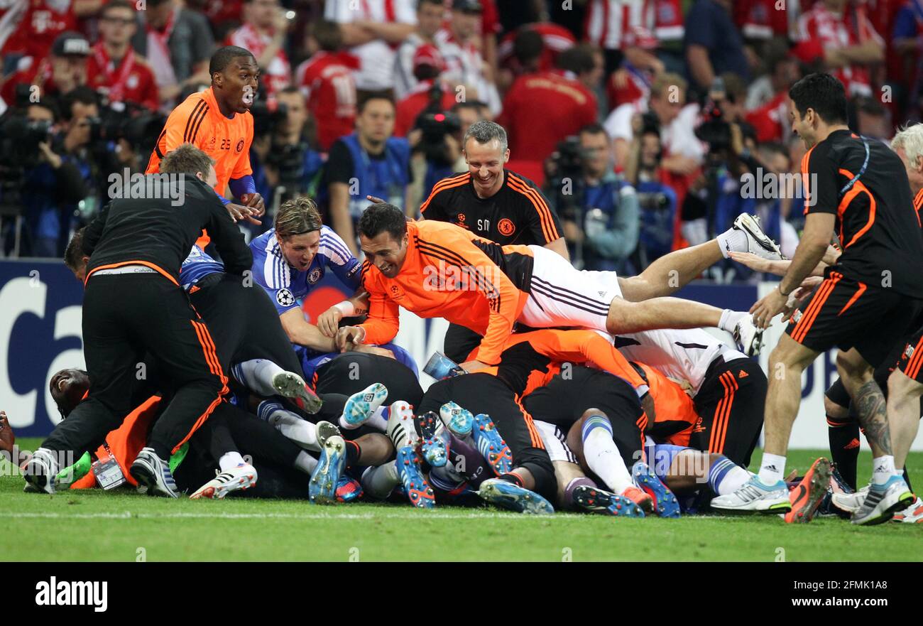 Chelsea wiins the Final Fussball Championsleague Final FC Chelsea - FC ...
