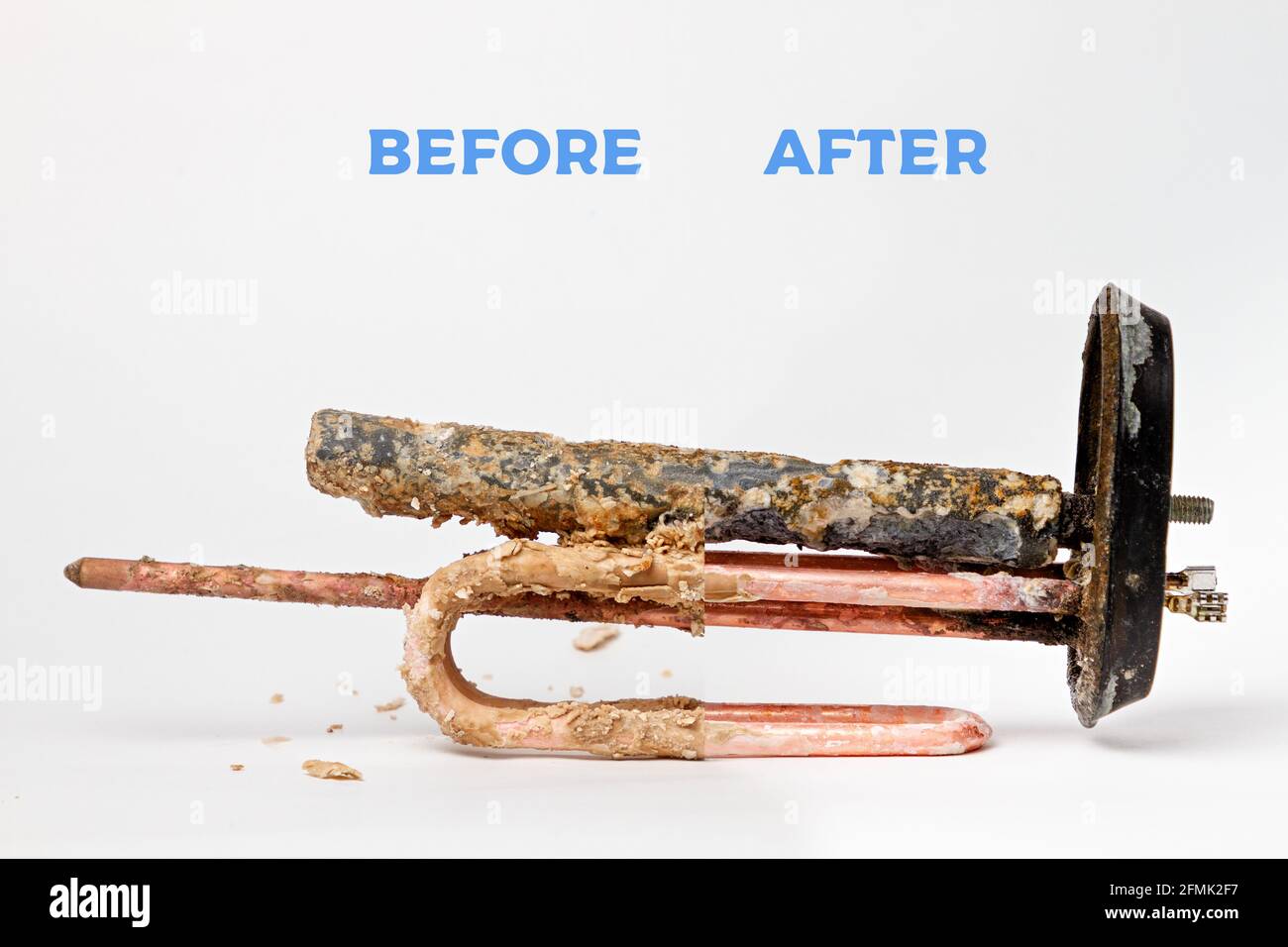 Heating element for heating water in domestic water heaters and boilers ...