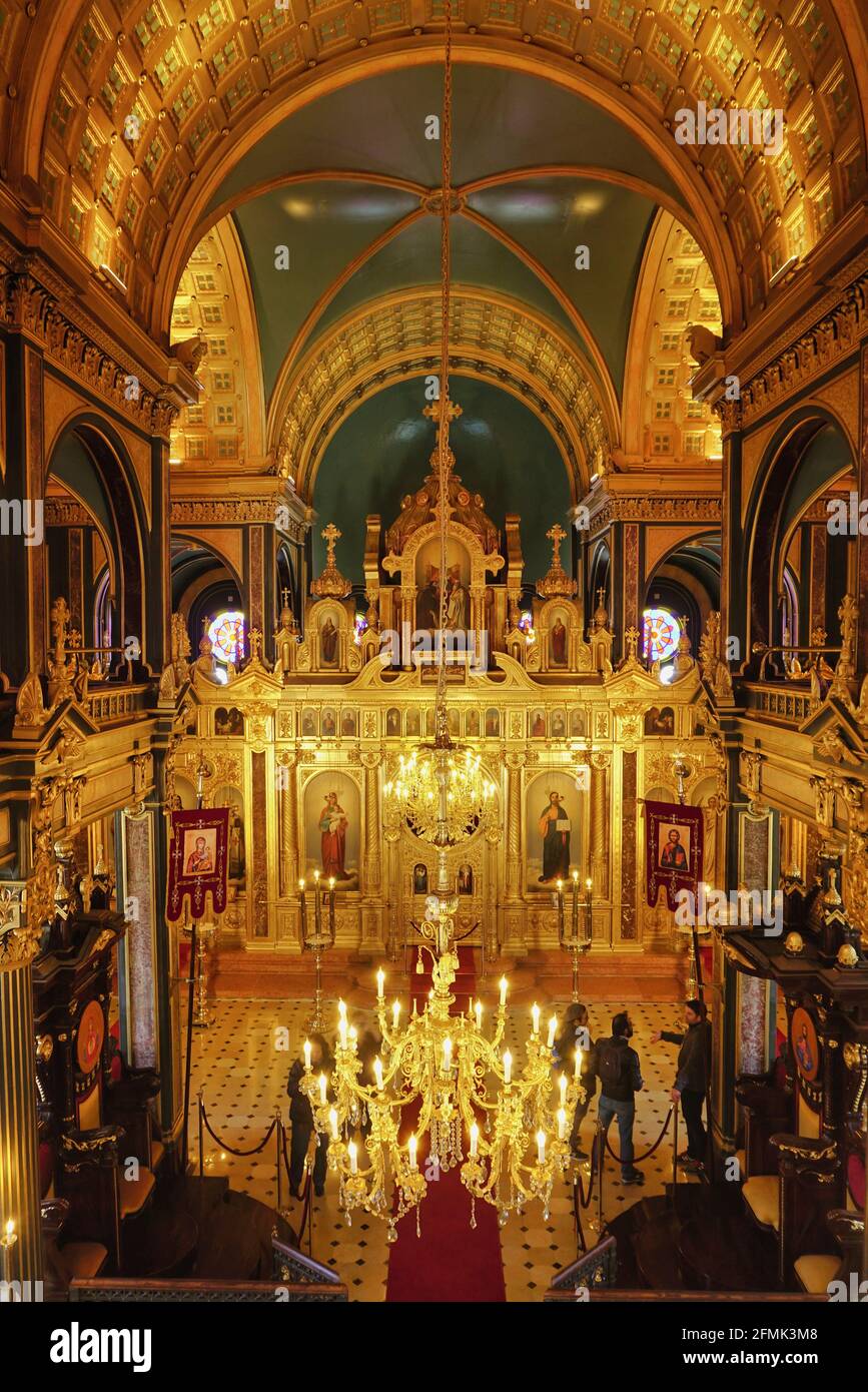 Interior of The Bulgarian Orthodox St. Stephen Church or known as Iron ... Interior of The Bulgarian Orthodox St. Stephen Church or known as Iron ...
