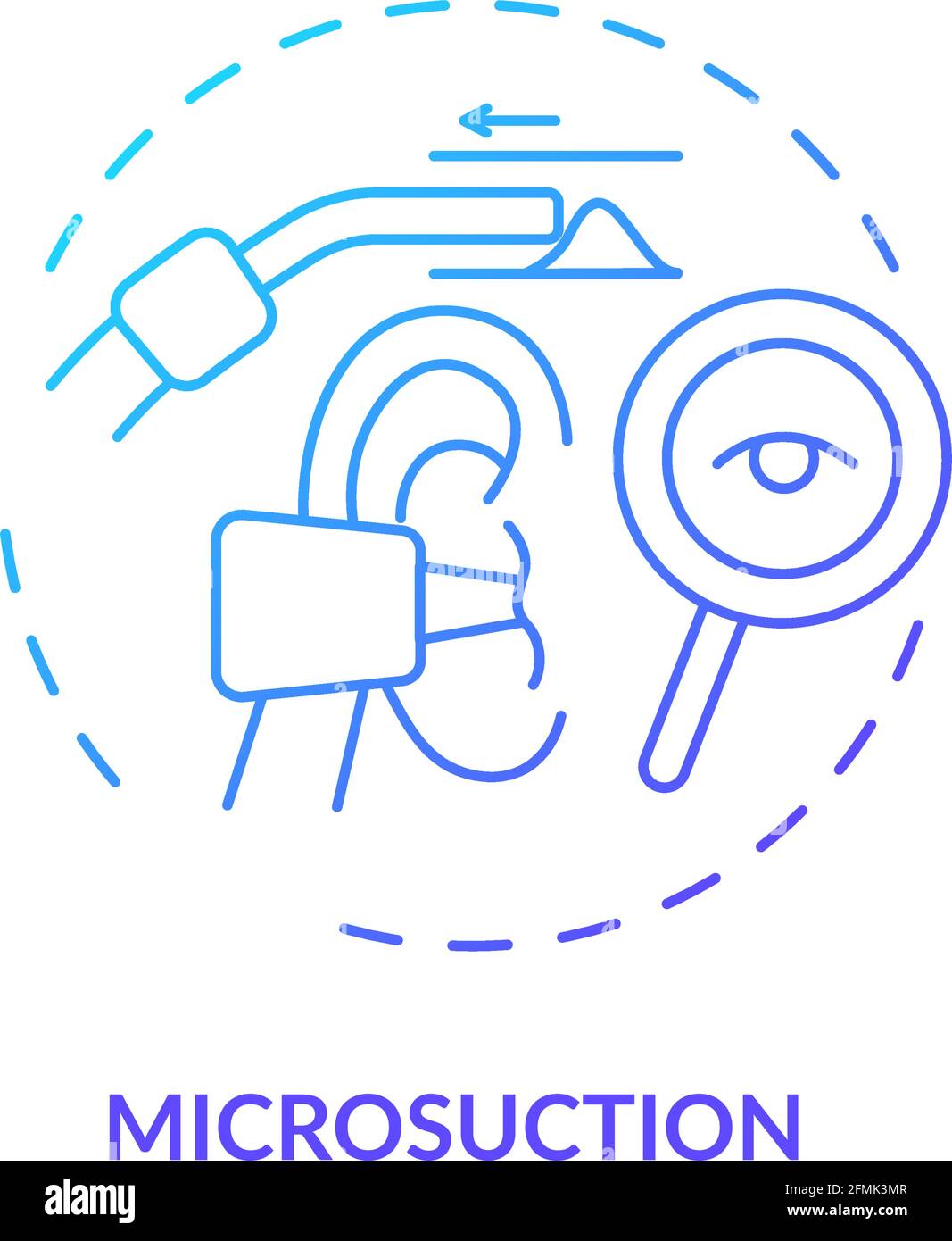 Microsuction concept icon Stock Vector Image & Art - Alamy
