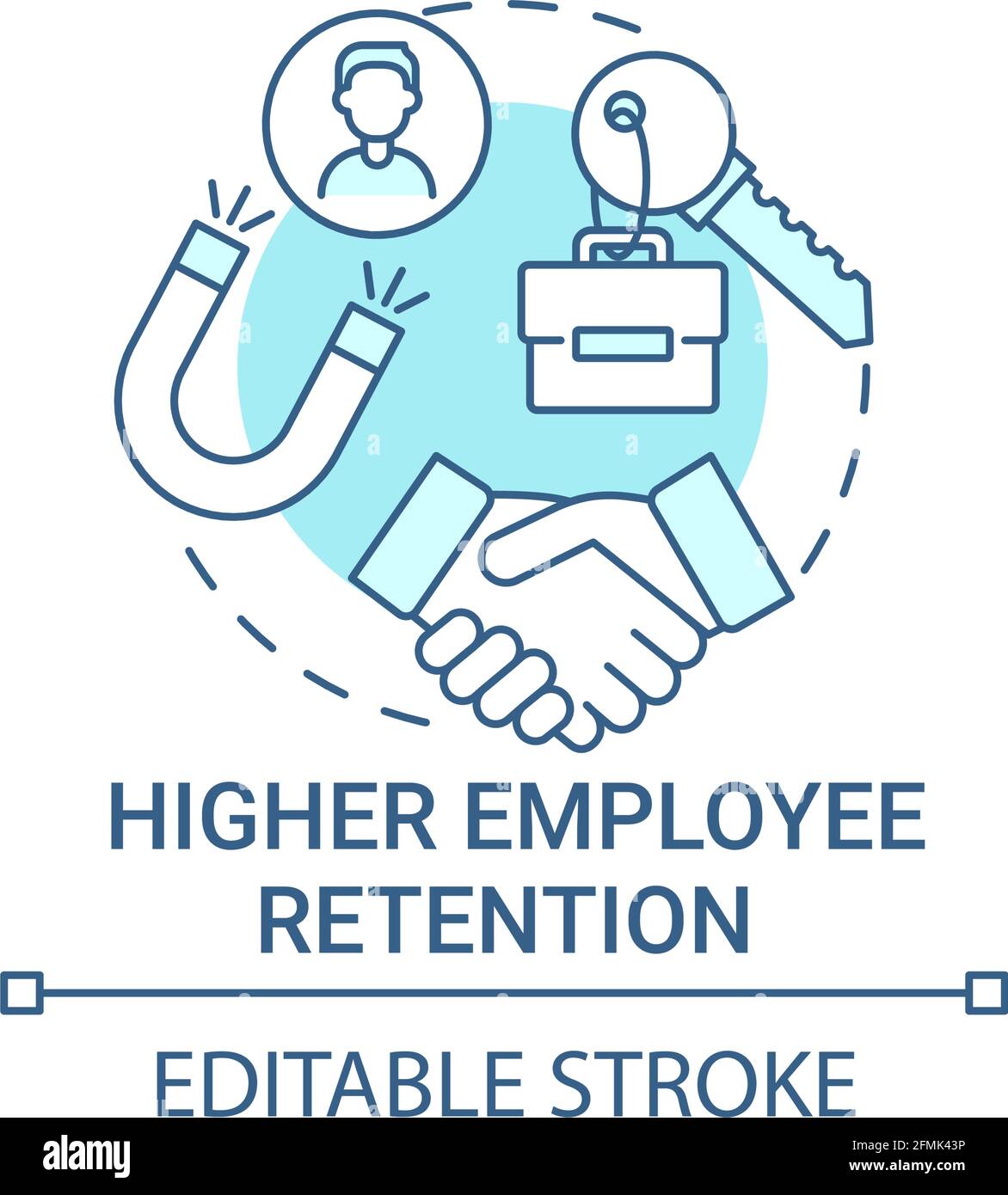Employee Retention Icon