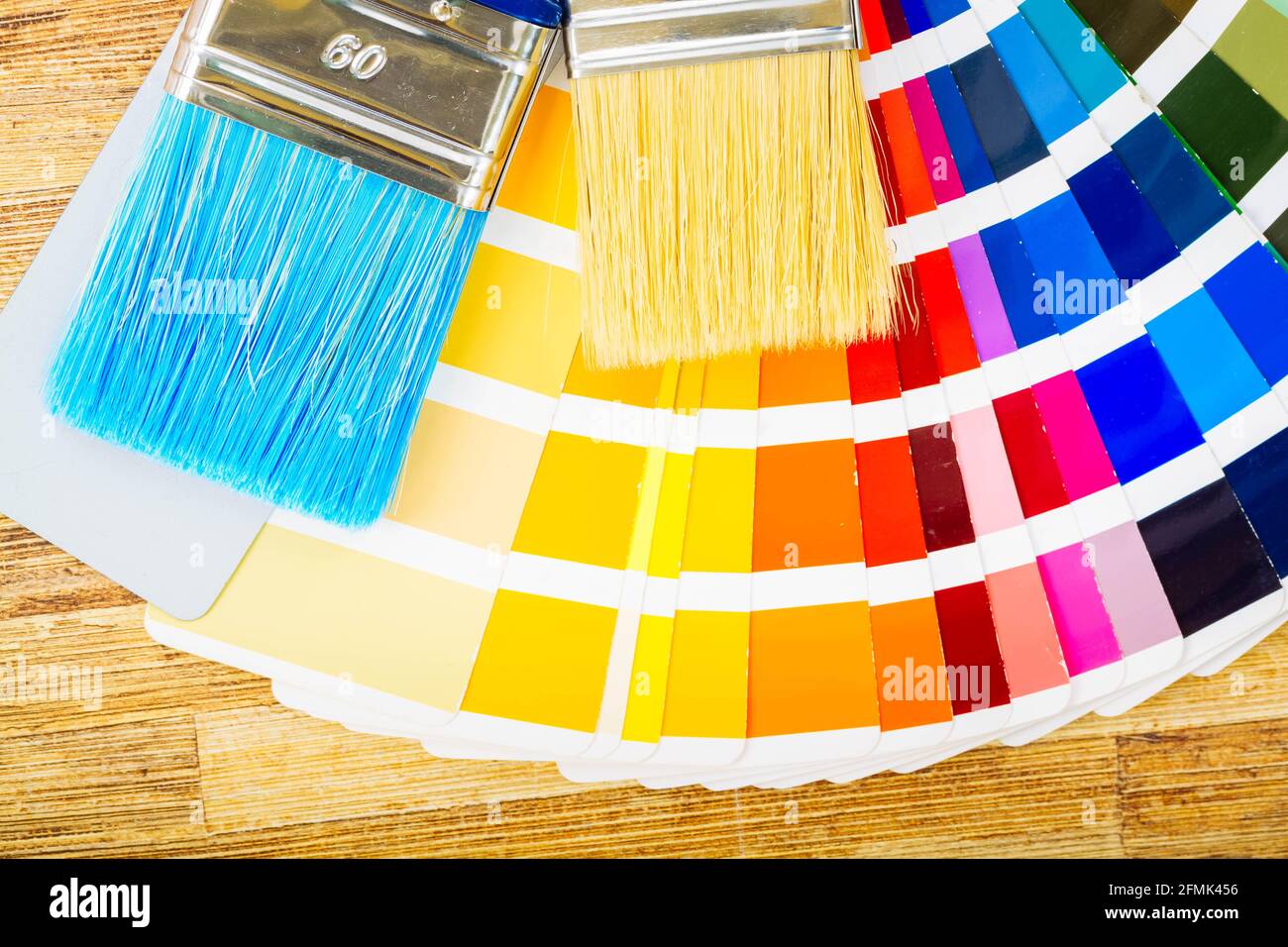Color palette guide Stock Photo - Alamy