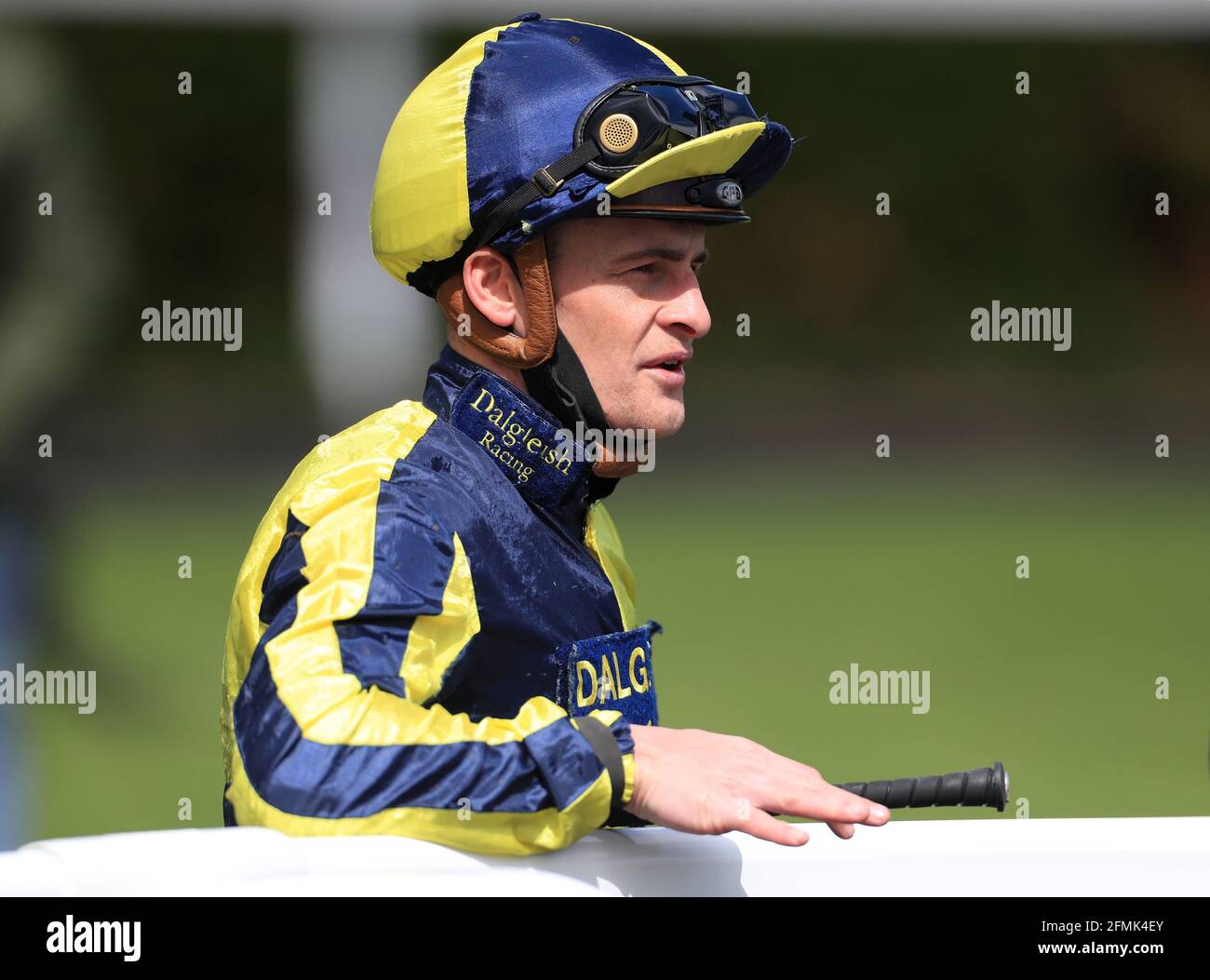 Jockey Callum Rodriguez after the EBF Maiden Stakes at Catterick Bridge ...