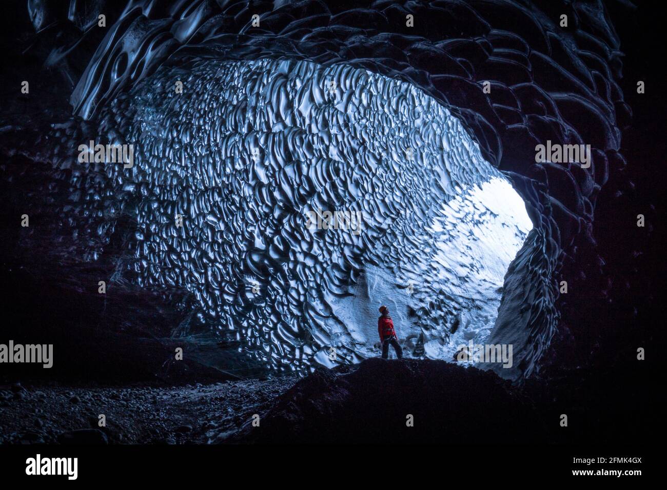 SNAKE LIKE GLACIER - The scales of this 'Anaconda' glacier. ICELAND ...