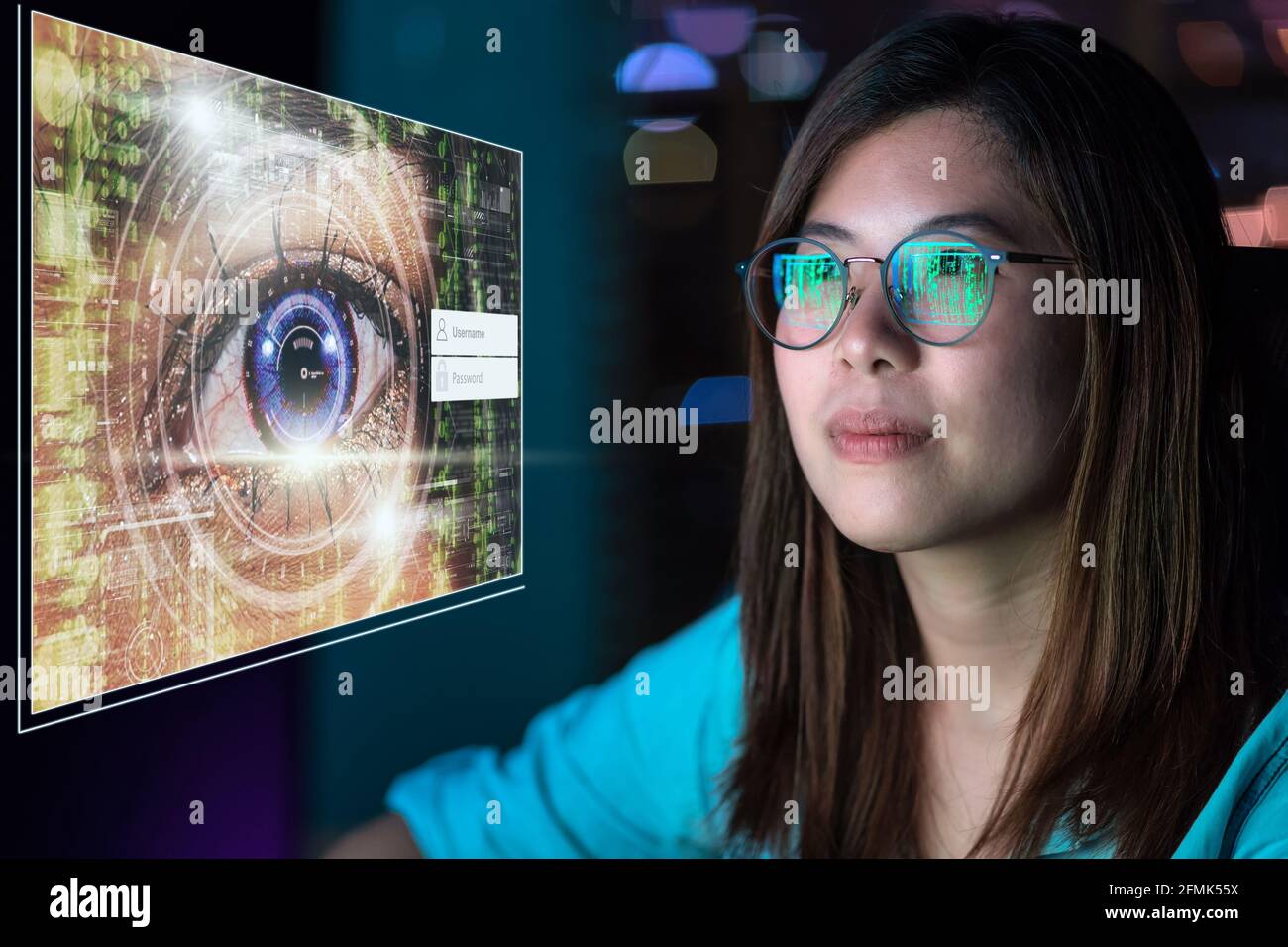 Digital identification asia hi-res stock photography and images - Alamy