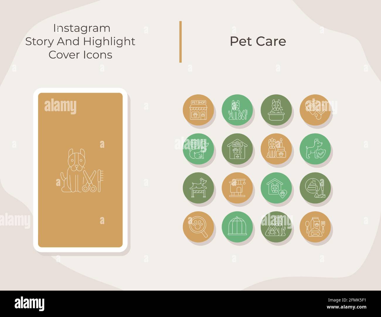 Animal social grooming Stock Vector Images - Alamy
