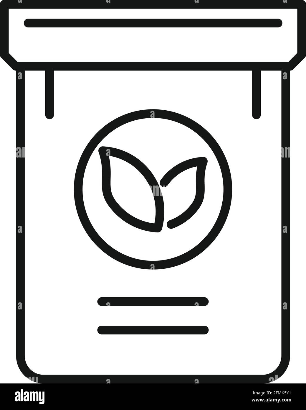 Fertilizer plant pack icon, outline style Stock Vector Image & Art - Alamy