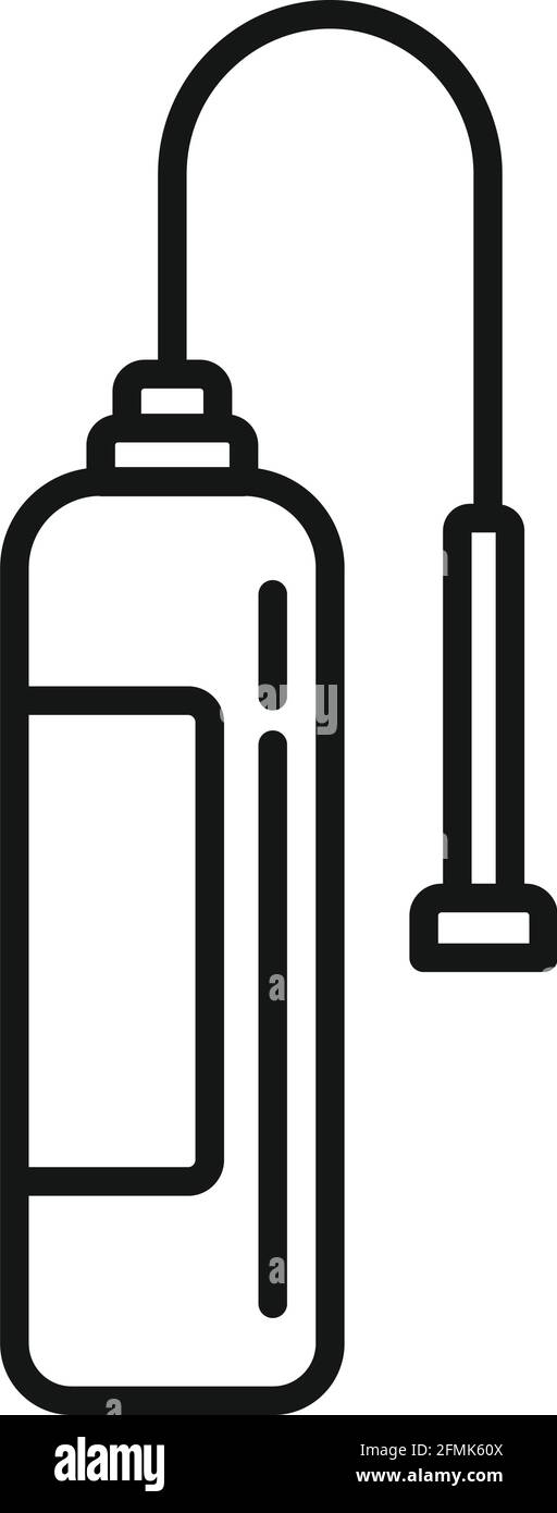 Fertilizer oxygen bottle icon, outline style Stock Vector Image & Art ...