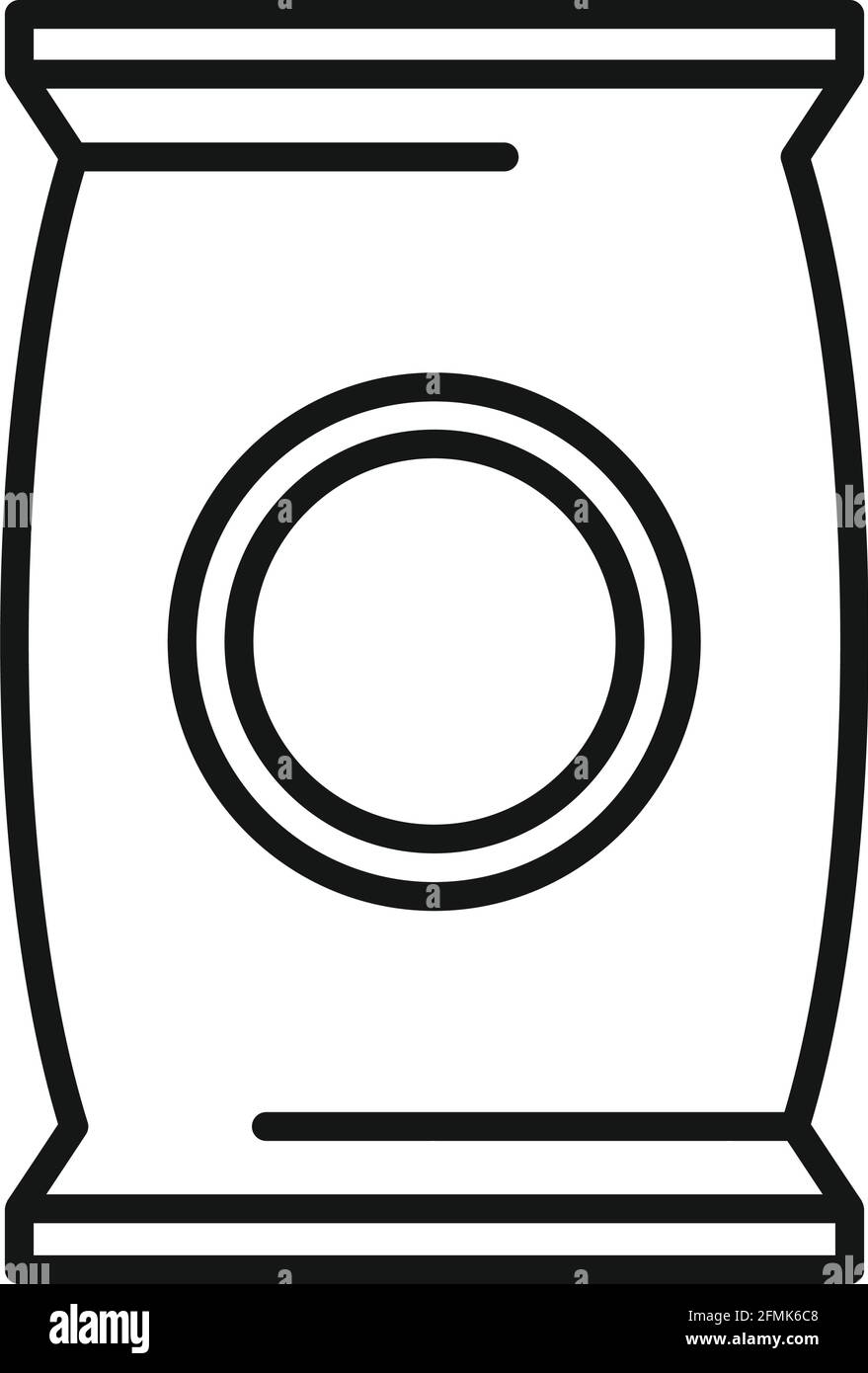 Plant soil pack icon, outline style Stock Vector Image & Art - Alamy