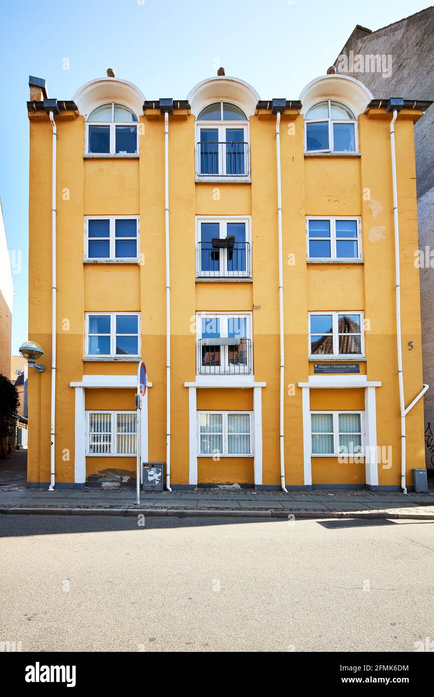 a old european traditional building in denmark Stock Photo - Alamy